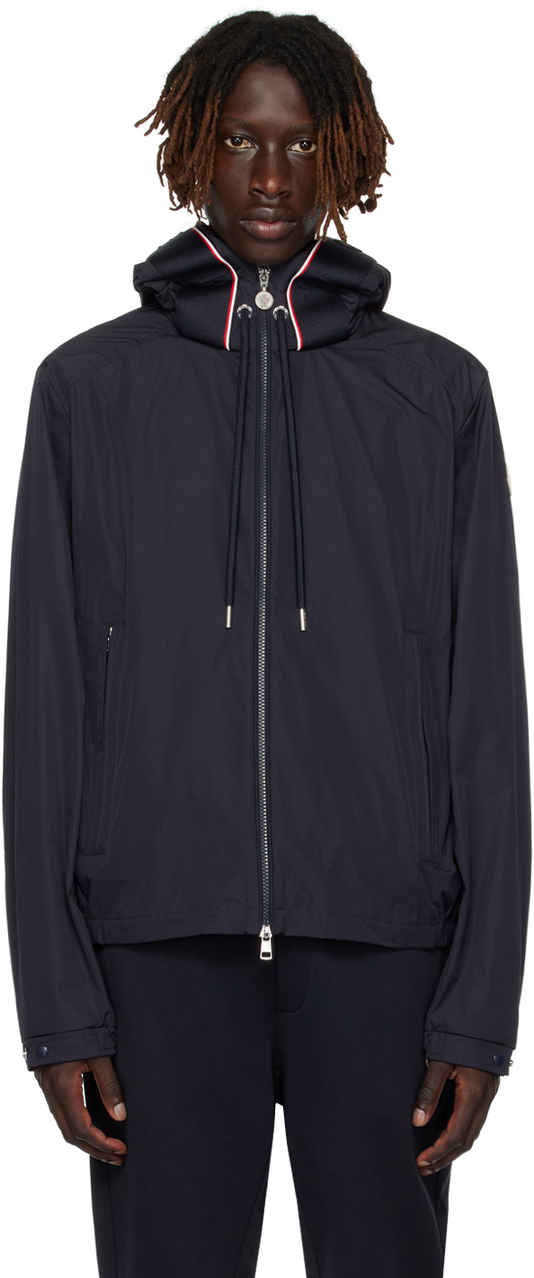 Moncler Navy Mira Jacket - 74s Blue | Editorialist